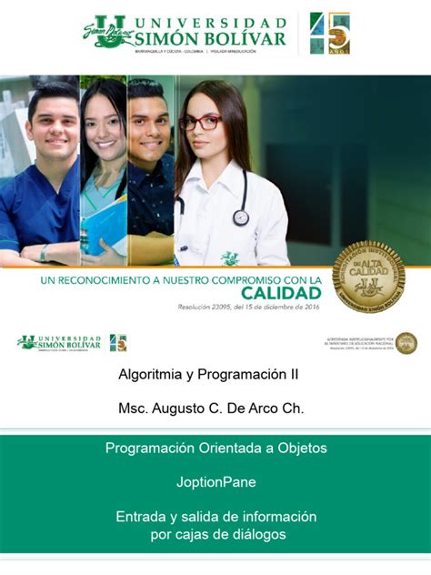 poo joptionpane descargar gratis pdf programación orientada a