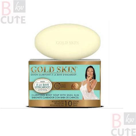 Gold Skin Clarifying Soap With Snail Slime 180 Gm Bcute Kw