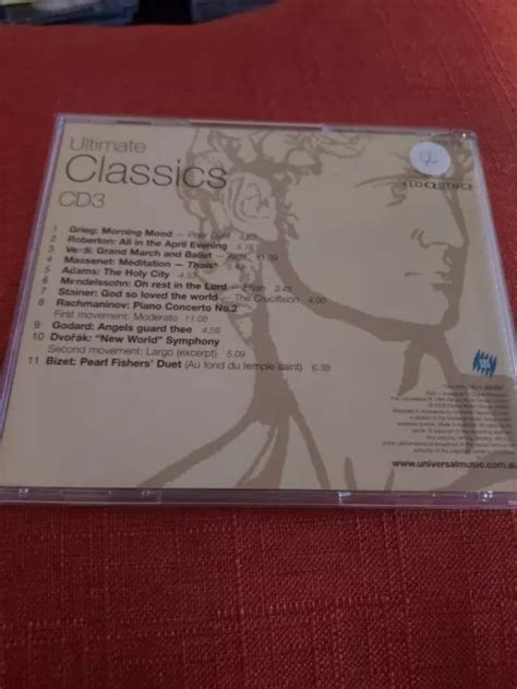 Ultimate Classics The Essential Masterpieces Cd 3 Grieg Verdi Bizet