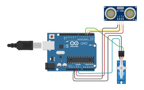 Circuit Design ถังขยะเซนทรัล Tinkercad