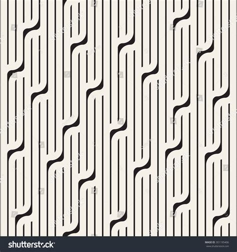 Vector Seamless Pattern Modern Wavy Texture Stock Vector Royalty Free 301195406 Shutterstock