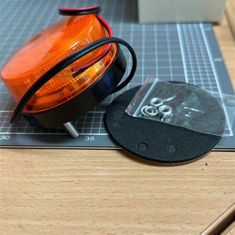 Strobe Small Flashing Orange Led Mining And Industrial Surplus