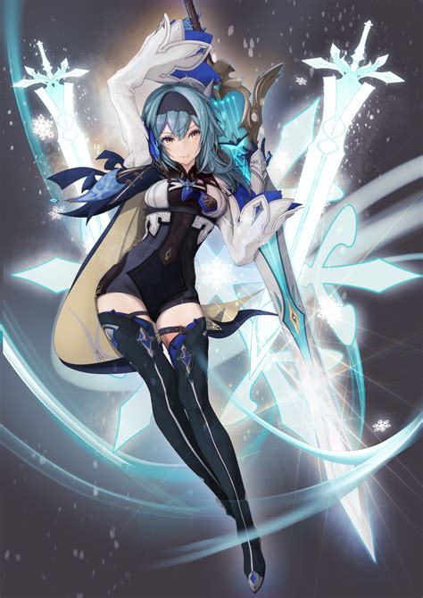 Eula Genshin Impact Eula Lawrence Эола Eula Genshin Impact