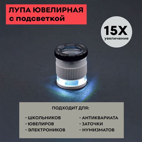 Лупа Часовая купить на OZON по низкой цене
