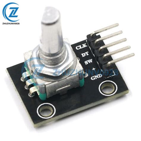 5v 360 Degrees Rotary Encoder Module Brick Sensor Board Knob For Arduino Ky 040 Ebay