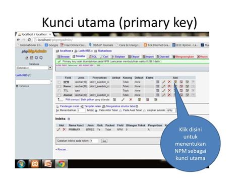 Implementasi Basis Data Dalam Xampp Pptx