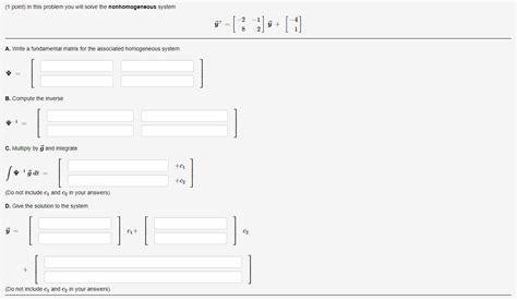 Solved Point In This Problem You Will Solve The Chegg Com