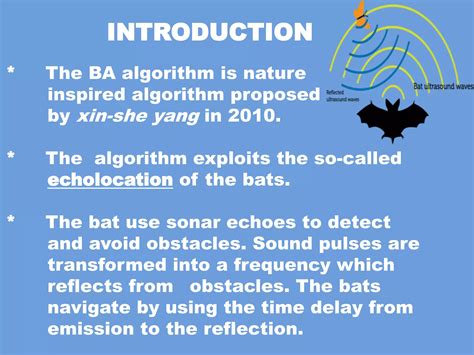 Bat Algorithm Pptx