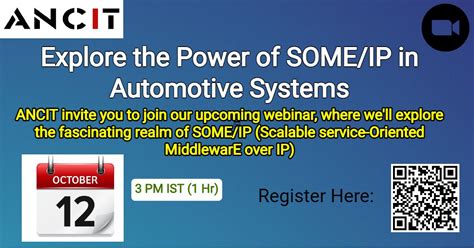 Ancit On Linkedin Ancit Some Autosar Freewebinar