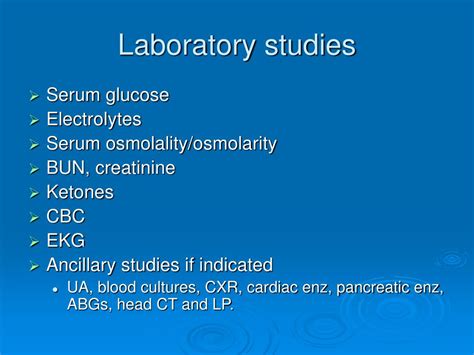 Ppt Hyperosmolar Hyperglycemic Nonketotic Syndrome Powerpoint