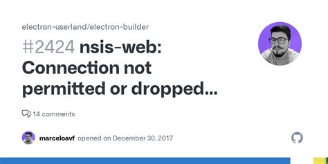 Nsis Web Connection Not Permitted Or Dropped Out Inetc Plug In · Issue
