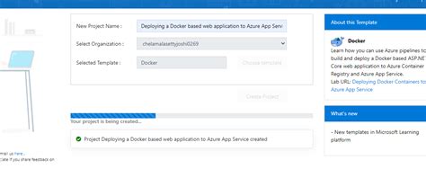 docker template not finishing · issue 484 · microsoft azuredevopsdemogenerator · github