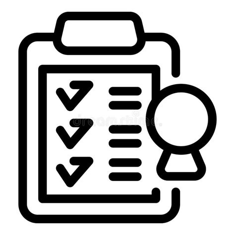 Clipboard Showing Completed Checklist With Approved Quality Control Stamp Stock Vector