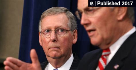 Past Sexual Misconduct Cases Show Mcconnell Is Willing To Take A Tough Line The New York Times