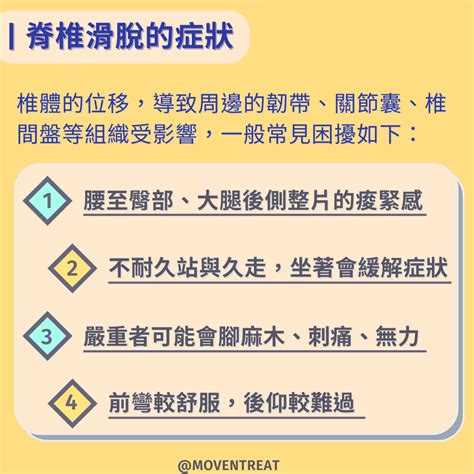 淺談脊椎滑脫 動晰物理治療