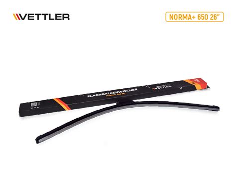 Щетка стеклооч-ля бескаркасная 650 мм (26") VETTLER NORMA+