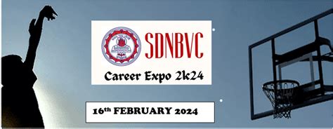 Sdnbvc Career Expo 2024 On 16th Feb 2024 Sdnb Vaishnav College For Women