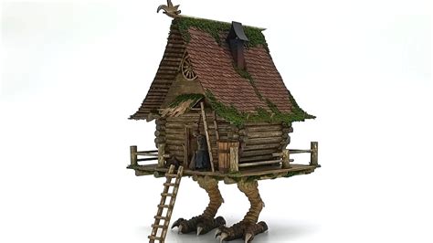 Избушка на курьих ножках — Каропка ру — стендовые модели военная миниатюра