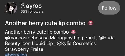Another Berry Cute Lip Combo 👄 Lip Makeup Makeup Routine Lip Makeup