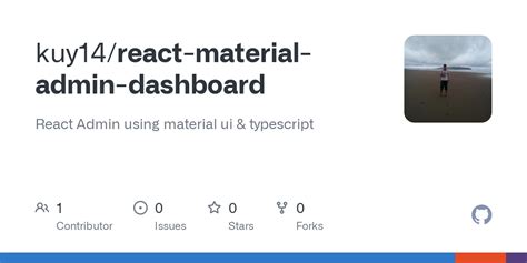 GitHub Kuy14 React Material Admin Dashboard React Admin Using Material Ui Typescript
