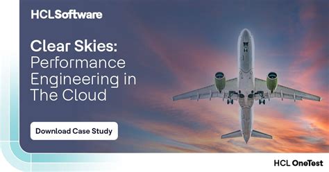 Hclsoftware Devops On Linkedin Clear Skies Performance Engineering In The Cloud