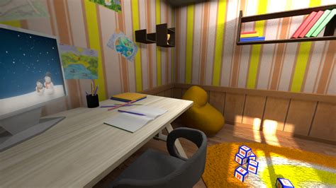 3d Room Modelling By Alexandr Matievschi At