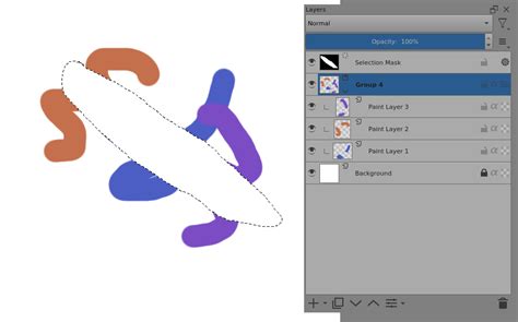 delete key doesn t work on group layer basics and interface krita artists