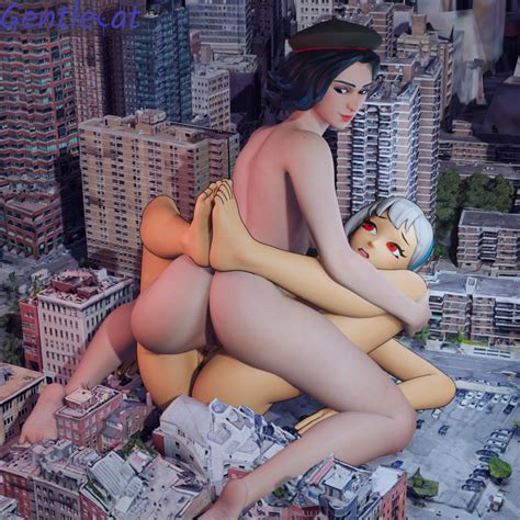 Rule 34 2girls 3d Ass Barefoot Building Destruction Buildings City