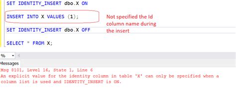 Sql Server Set Identityinsert Sql Bi Tutorials