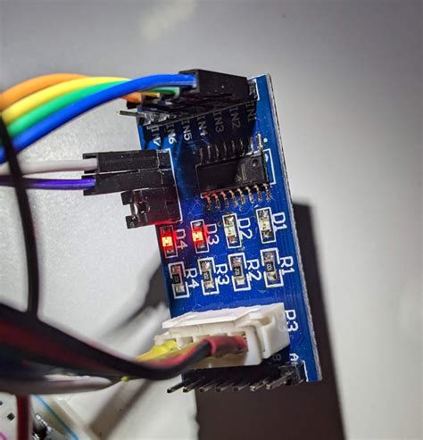Esp32 Uln2003 28byj 48 Two Leds Always On Stepper Heats Up Why