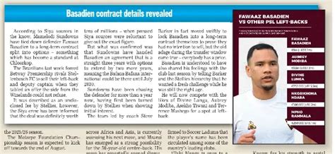 Basadien Contract Details Revealed Pressreader