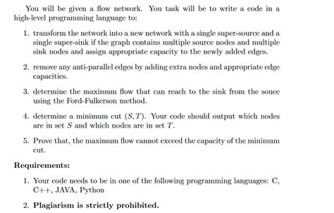 You Must Need To Do This Code In PYTHON And Show The Chegg Com