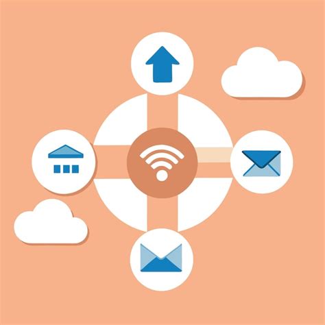 Premium Vector Technology Concept Flat Vector Style Illustration Featuring Marketing Design