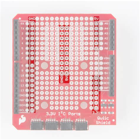 Qwiic Shield For Arduino Photon Hookup Guide Sparkfun Learn