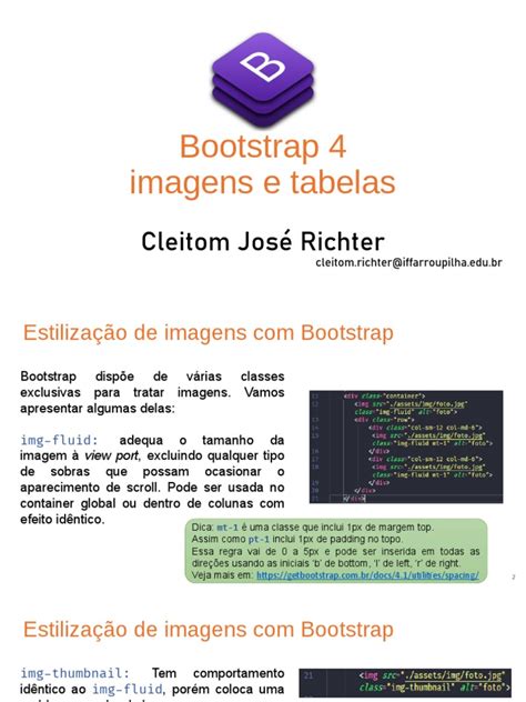 Bootstrap Img E Tabelas Pdf