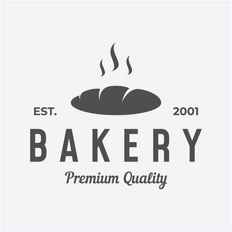 Premium Vector Retro Wheat Bread Logo Design Template Badge For