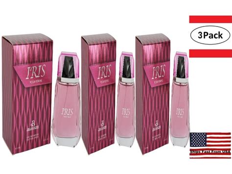 3 Pack Iris Pour Femme By Jean Rish Eau De Parfum Spray 3 4 Oz For Women Stacksocial