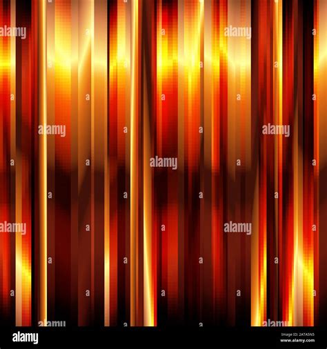 Vertical Orange Shine Art Glass Flares Vector Radiant Upright Background Stock Vector Image