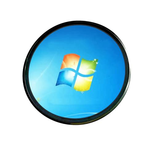 Digital Round Monitor 24inch Circular LCD Touch Screen AVLink