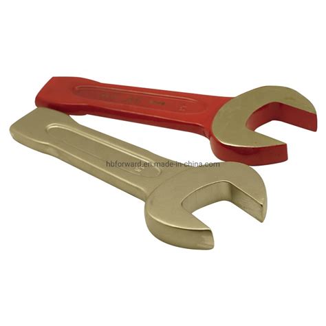 Non Sparking Slogging Open End Wrench Striking Hammer Open Spanner