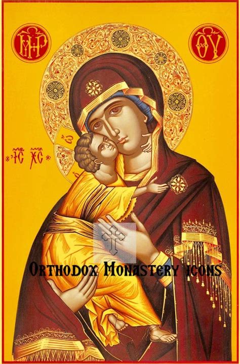 Orthodox Icons Of Jesus Christ And Most Holy Theotokos Pair Icons P2