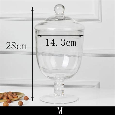 Европейские прозрачные стеклянные банки для конфет бутылки для хранения десертов стеклянные