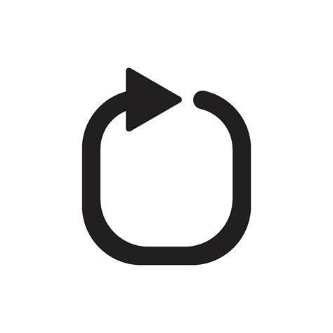Reload Icon Vector Vector Art At Vecteezy