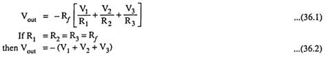 Summing Scaling And Averaging Amplifier Eeeguide Com