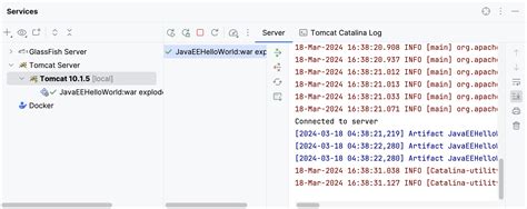 教程：您的第一个 Jakarta Ee 应用程序 Intellij Idea 文档