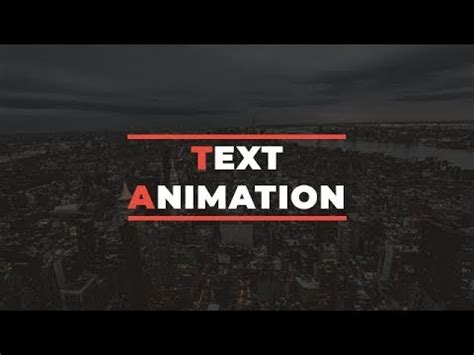 Simple Text Animation Just By Using HTML CSS YouTube