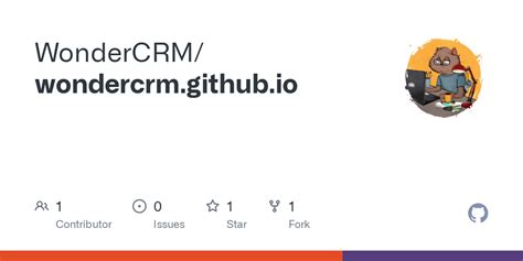 Github Wondercrm