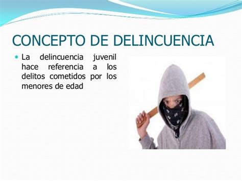 La Delincuencia Juvenil