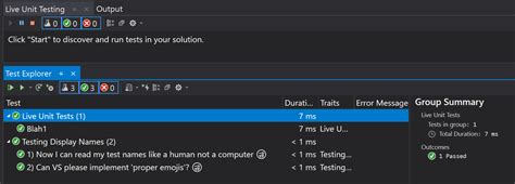 Live Unit Testing Not Discovering Tests Issue 668 Microsoft Testfx