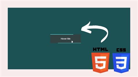 Creating Hover Border Animation Using HTML And CSS MR CODEY YouTube